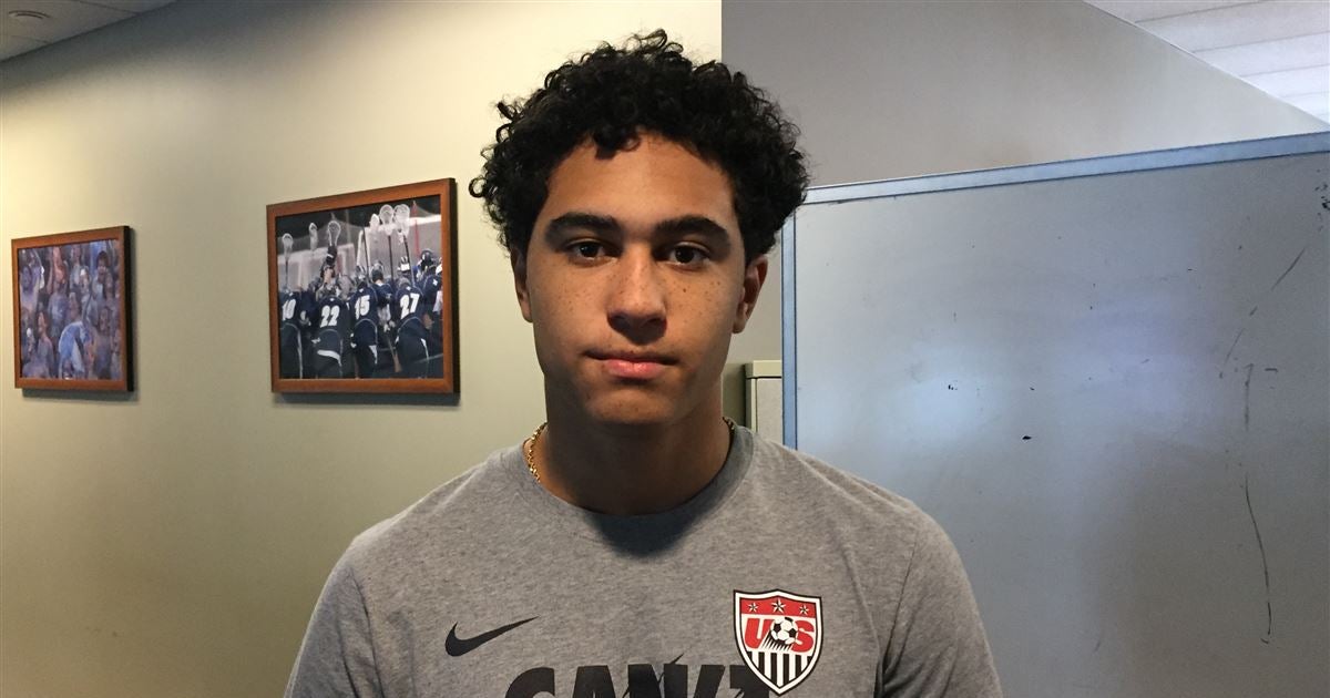 Four-star Isaac Thompson watches Michigan win, looks to visit