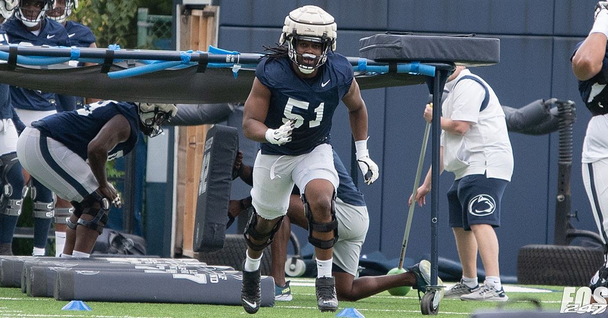 Penn State DT Hakeem Beamon creating preseason buzz after mysterious ...