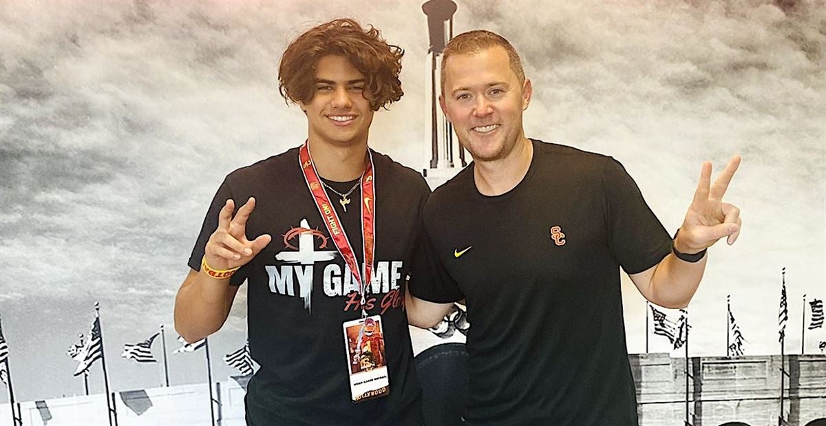 Elite '25 ATH Noah Mikhail talks USC visit