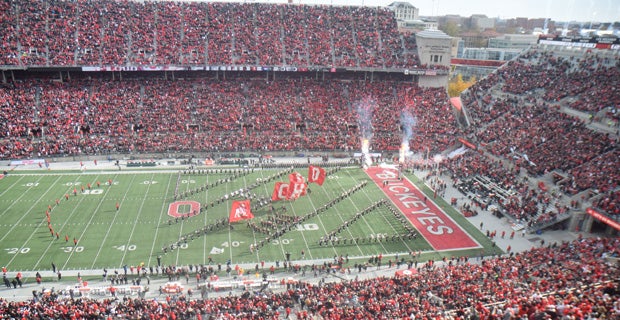 Sights and Sounds: Buckeyes celebrate seniors, then destroy Michigan ...