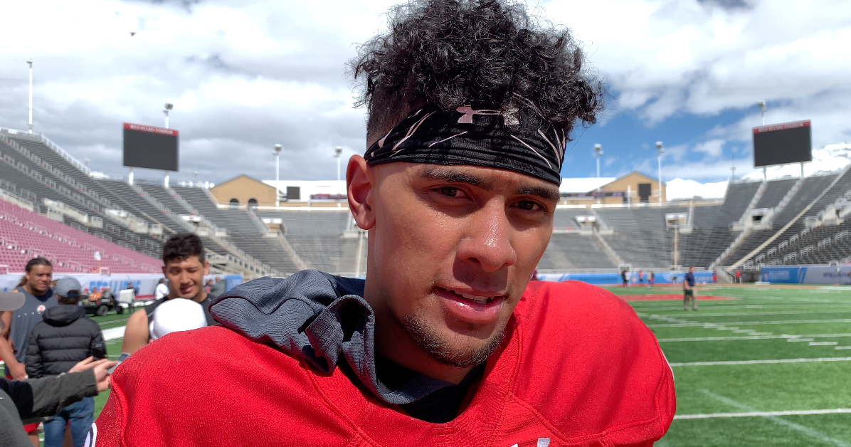 VIDEO: Devaughn Vele talks after Utah's scrimmage