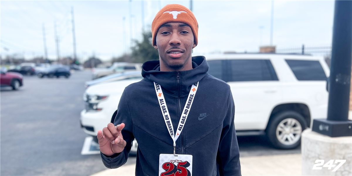Top247 CB Cobey Sellers talks Texas Junior Day visit, getting recruited ...