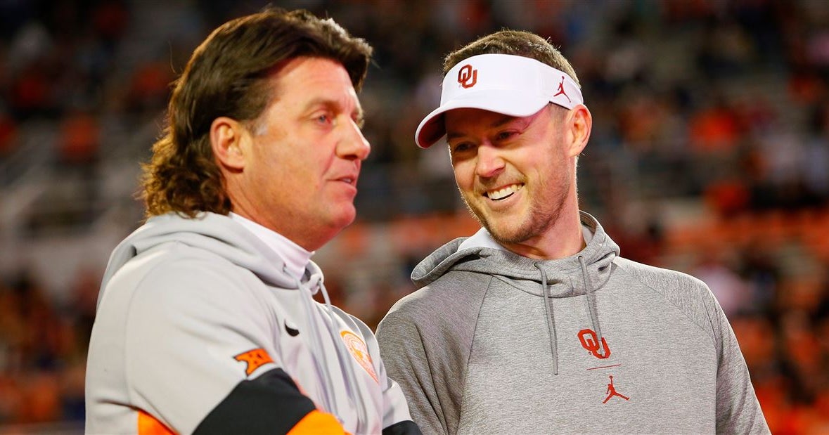 Oklahoma president Joe Harroz wants Bedlam rivalry to continue after ...