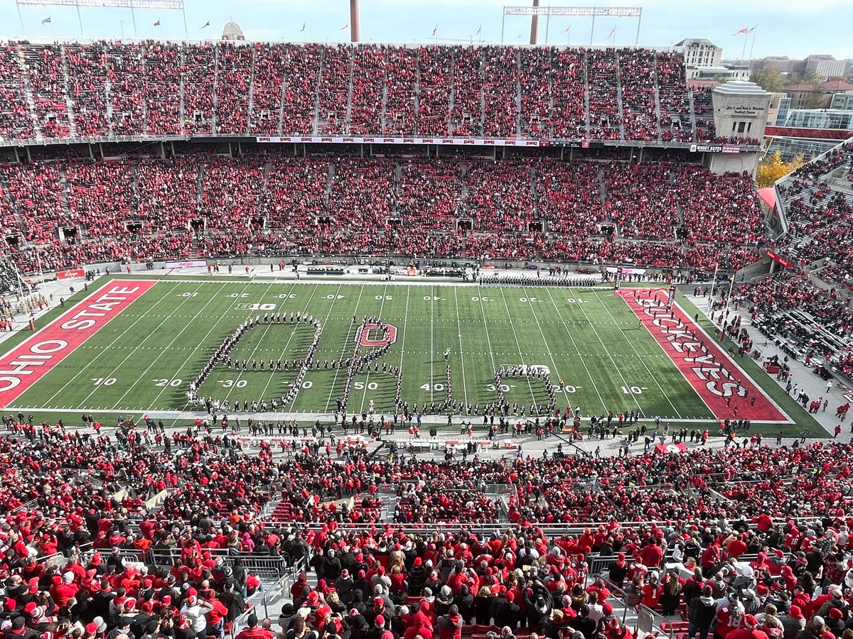 Sights and Sounds: Buckeyes celebrate seniors, then destroy Michigan ...