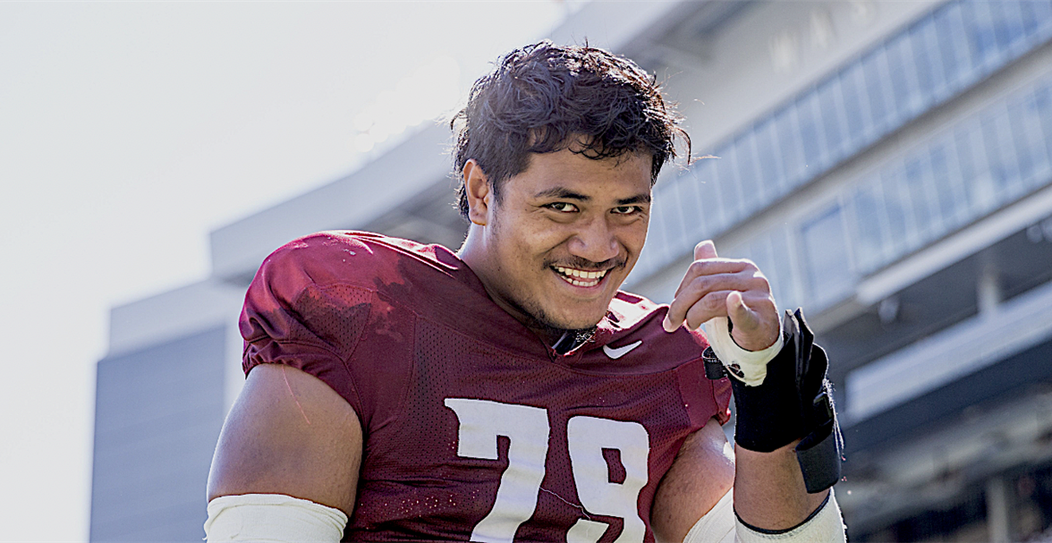 The file on Fa'alili Fa'amoe, WSU's DL-turned-OL and sudden center of ...
