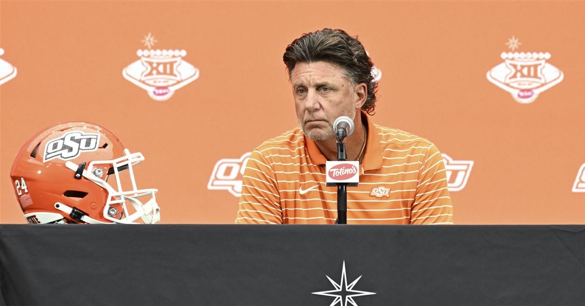 Mike Gundy ready to move on from Ollie Gordon II suspicion of DUI ...