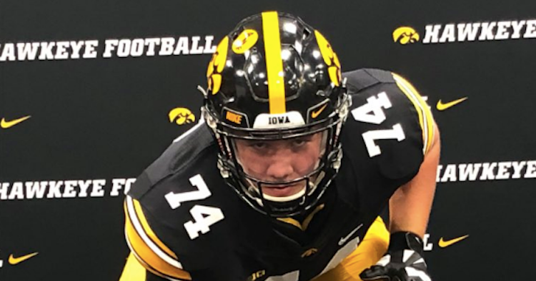 2020 OL Dylan Barrett talks great Iowa visit