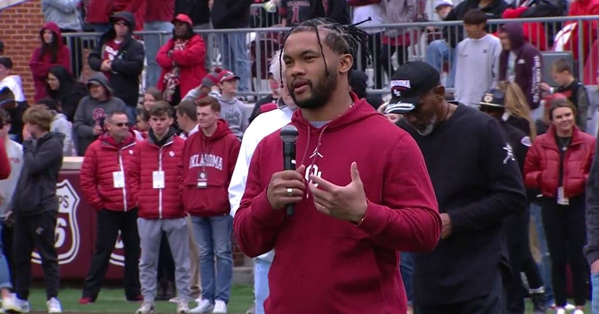 Kyler Murray honored at Oklahoma spring game after statue unveiling