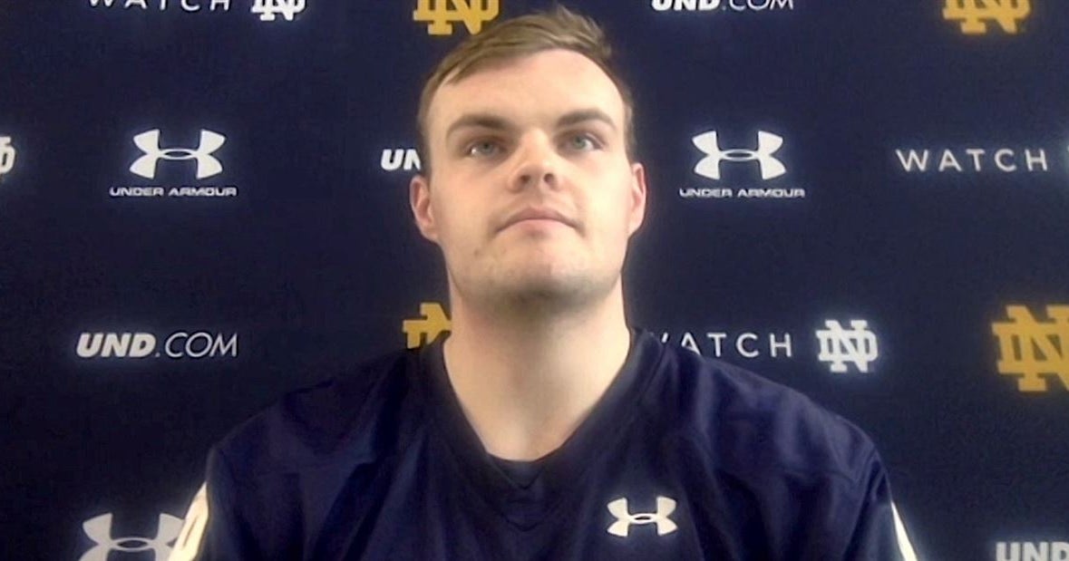 Everything Notre Dame Long Snapper Michael Vinson Said This Weekend