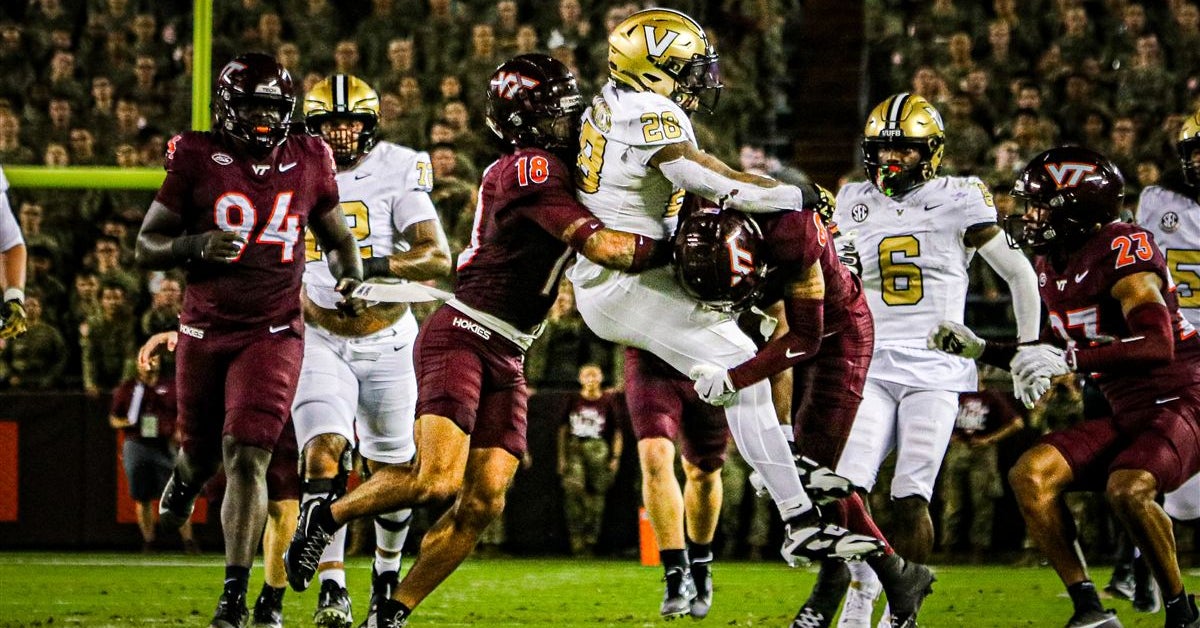 Live Updates: Virginia Tech vs. Vanderbilt; FINAL - Vanderbilt 44 ...
