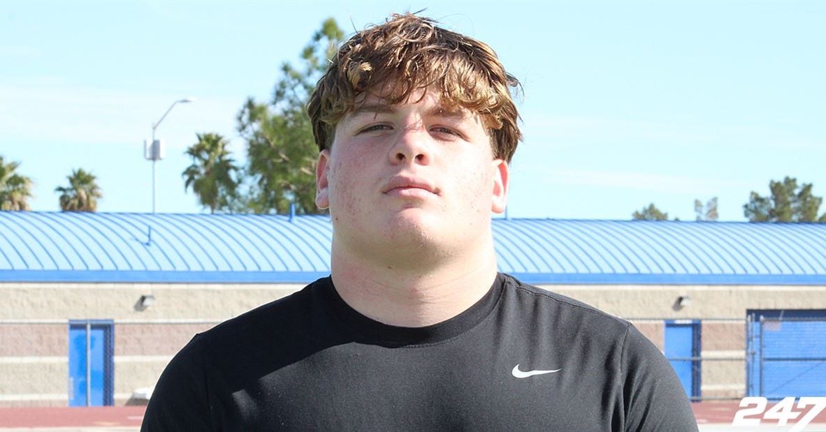 2027 OL Lucas Rhoa with multiple Power 4 offers