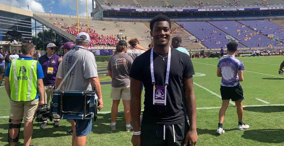 Raheim Jeter breaks down his ECU pledge: 'It just feels so amazing to ...