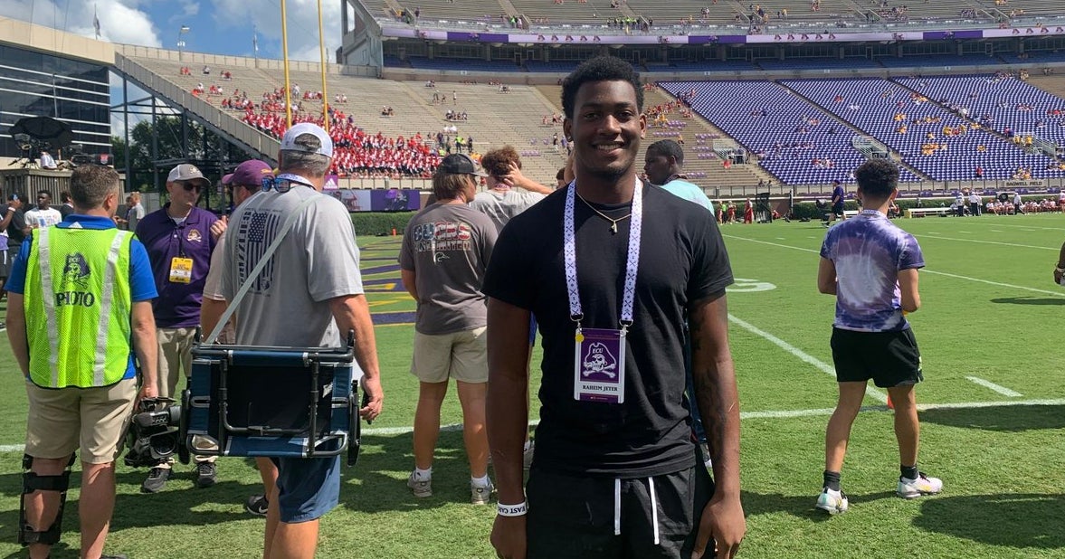 Raheim Jeter breaks down his ECU pledge: 'It just feels so amazing to ...
