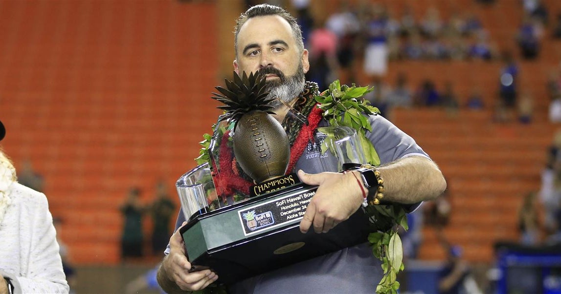 WSU coaching search: Growing buzz for Hawaii's Nick Rolovich