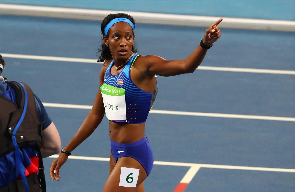 Photos: Olympic Track and Field Ducks Day 1