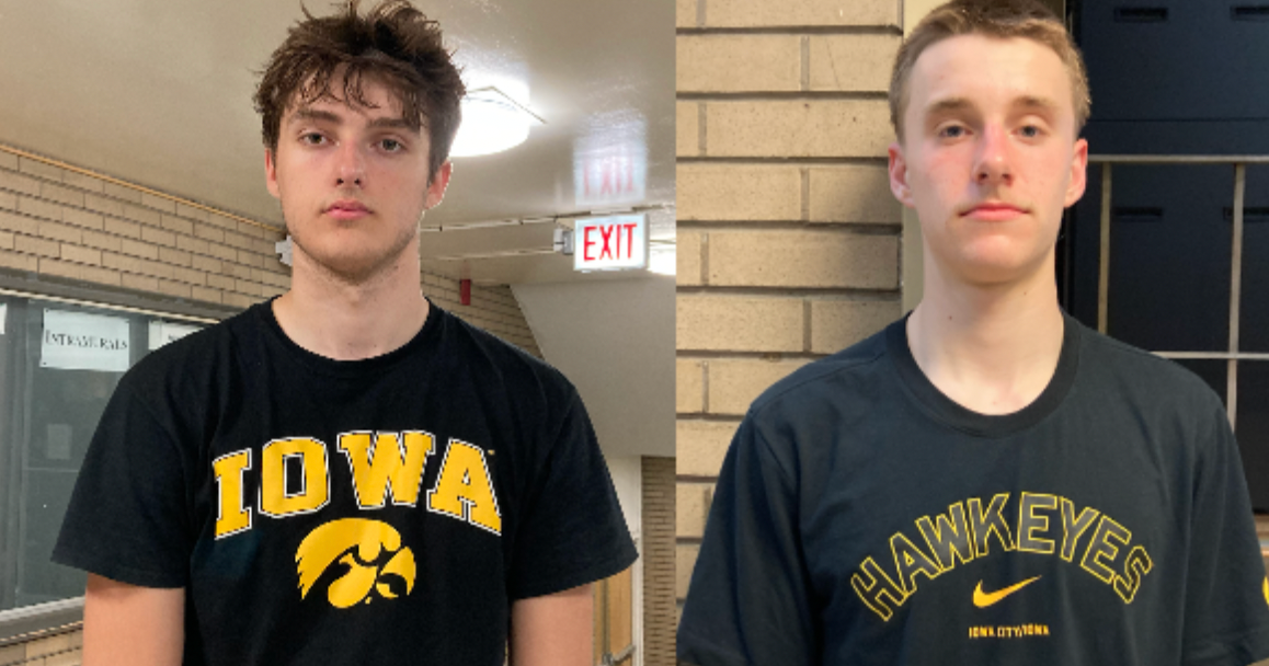 WATCH: Highlights of Iowa basketball commits Owen Freeman, Brock ...