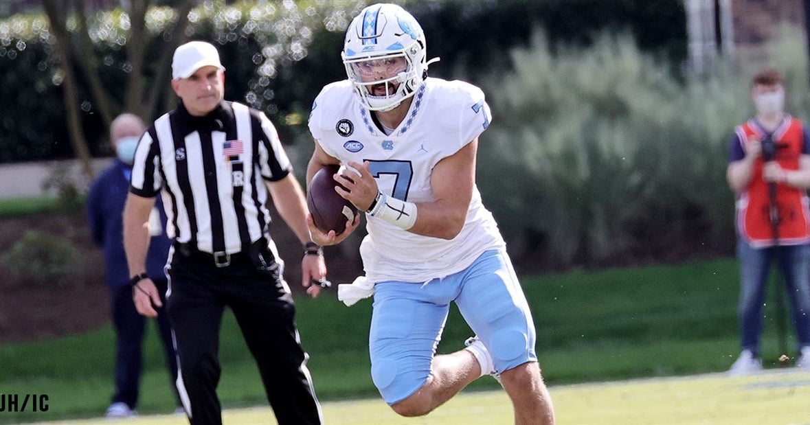 Sam Howell sets UNC single-game records against Wake Forest