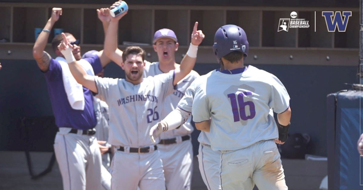 Washington Baseball One Win Away From First CWS Appearance