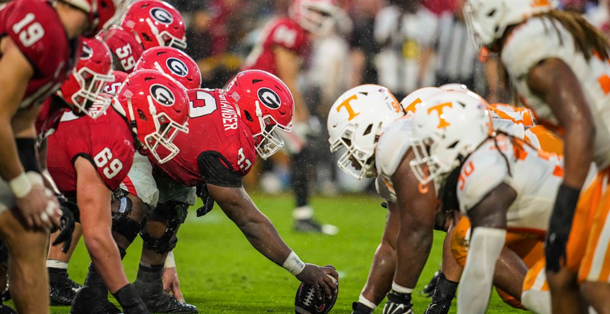 Georgia football lines updated for five SEC games