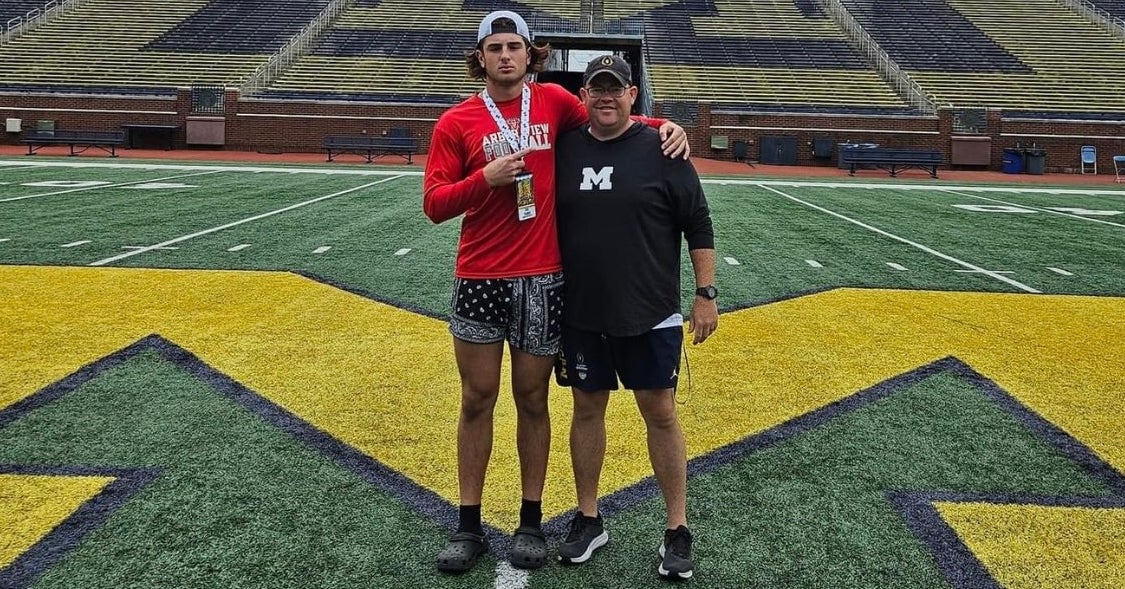 Emerging 2027 TE Zac Fares blown away by U-M experience especially ...