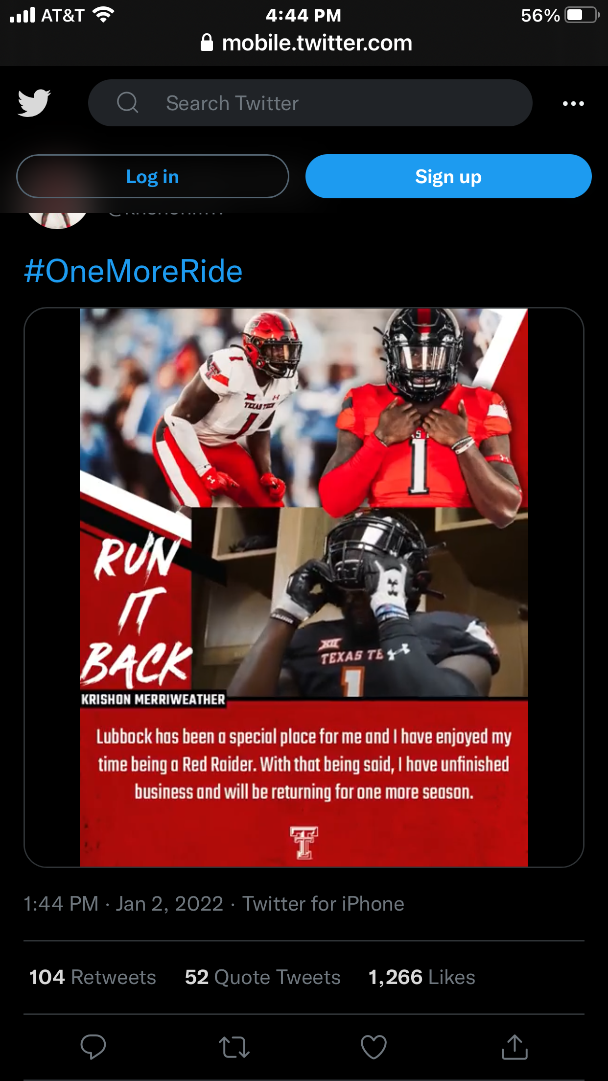 Muddy Waters & Adrian Frye & K. Merriweather Return