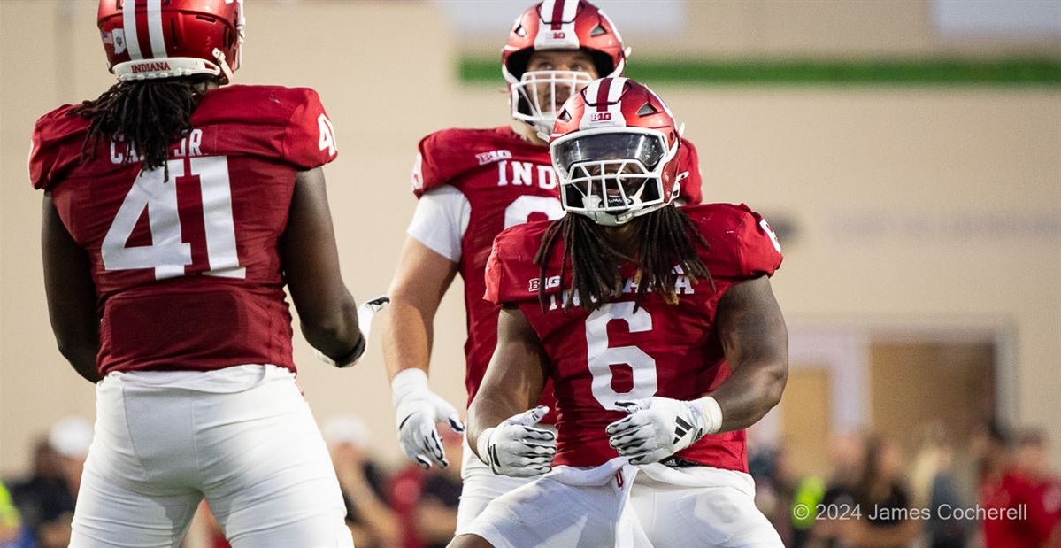 Indiana defensive end Mikail Kamara earns multiple National Defensive ...