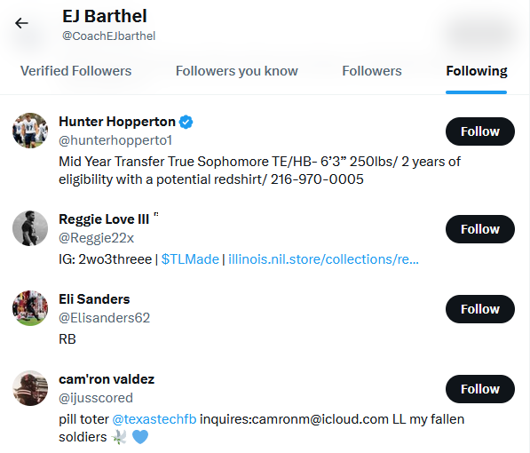 Football Transfer Portal Thread