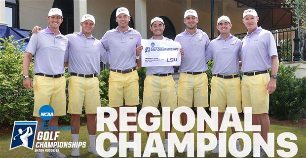 LSU golf captures first NCAA Regional title