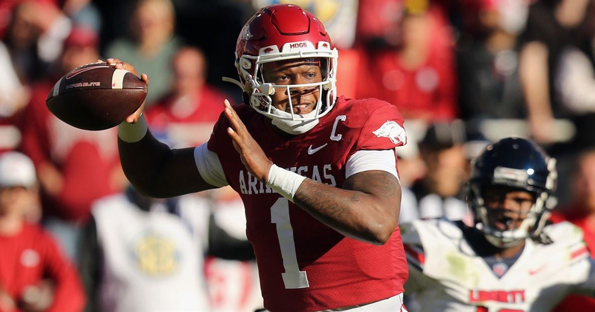 Arkansas Official Depth Chart for LSU Game