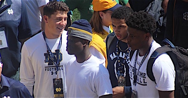 Kearney: Recruiting policy a 'game-changer' for Notre Dame