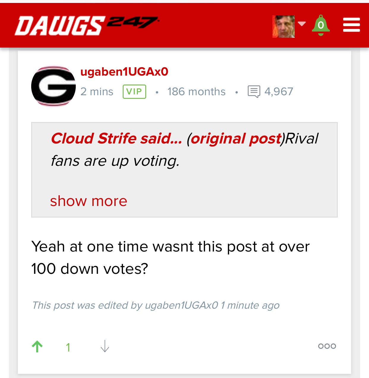Congratulations on the EPIC Troll Job Swamp 247: Georgia Sucks