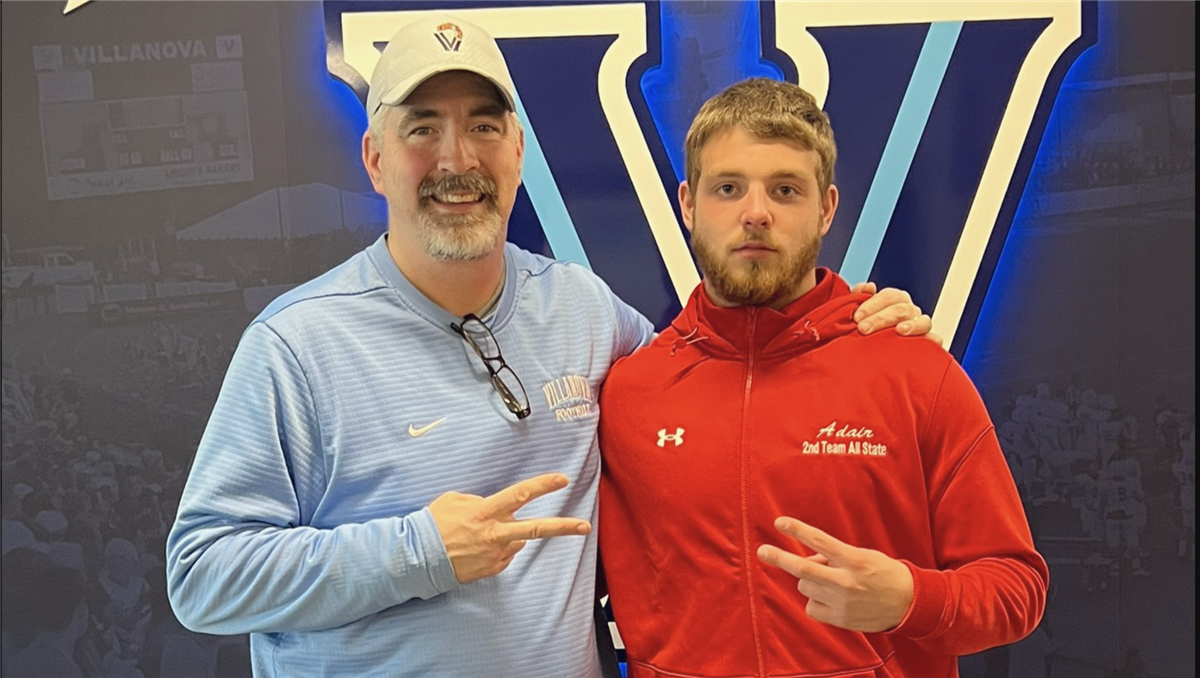 Wayne Adair talks Villanova football visit