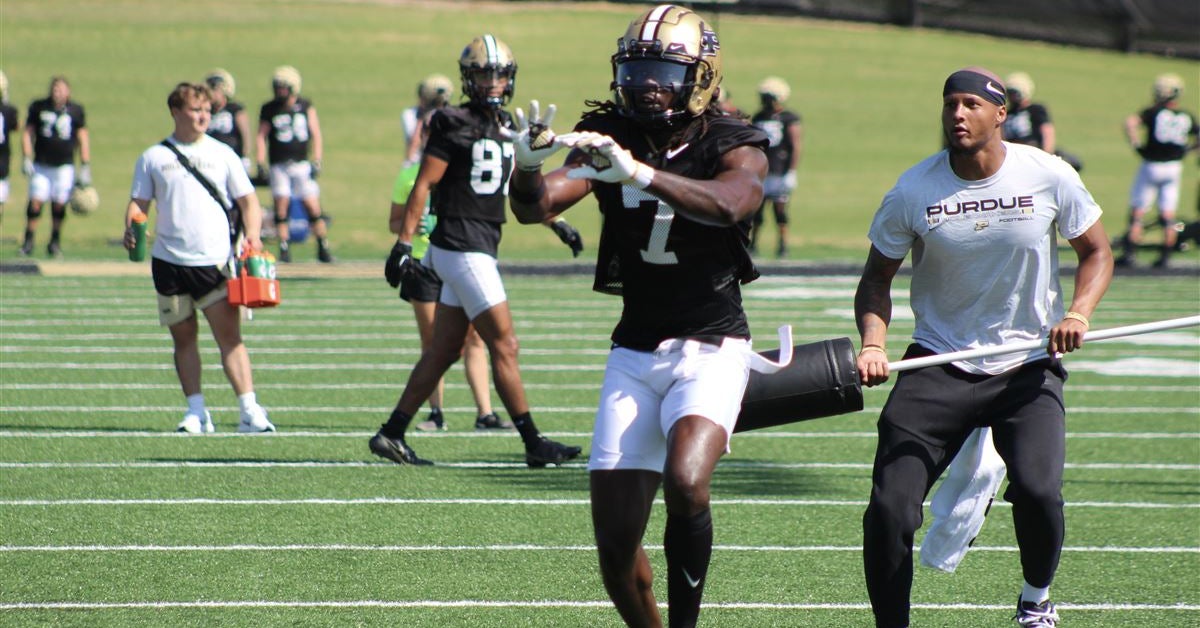 Source: Former Purdue receiver Jahmal Edrine commits to Virginia