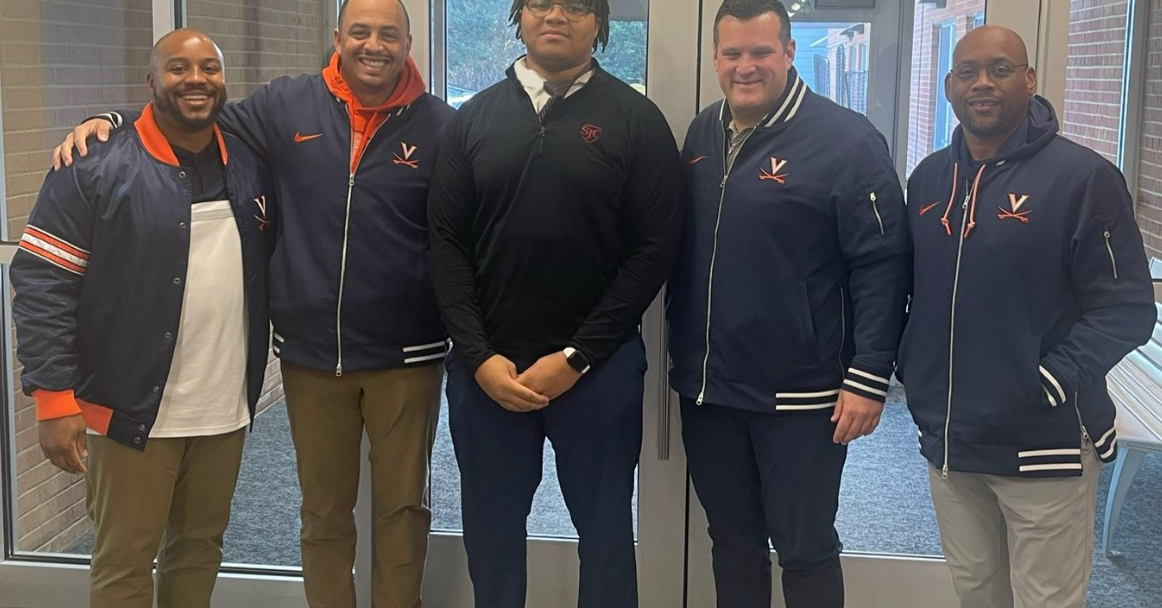 OL Adrian Hamilton returns to Virginia for Junior Day