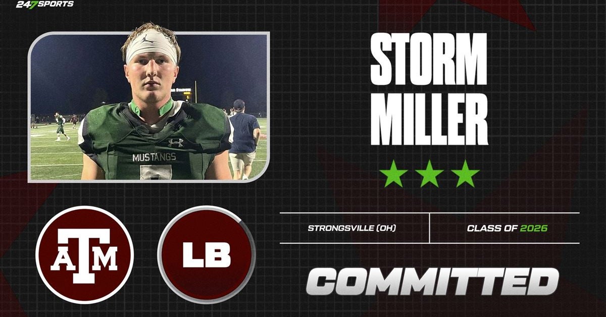 LB Storm Miller explains why he's leaving the Midwest for Texas A&M