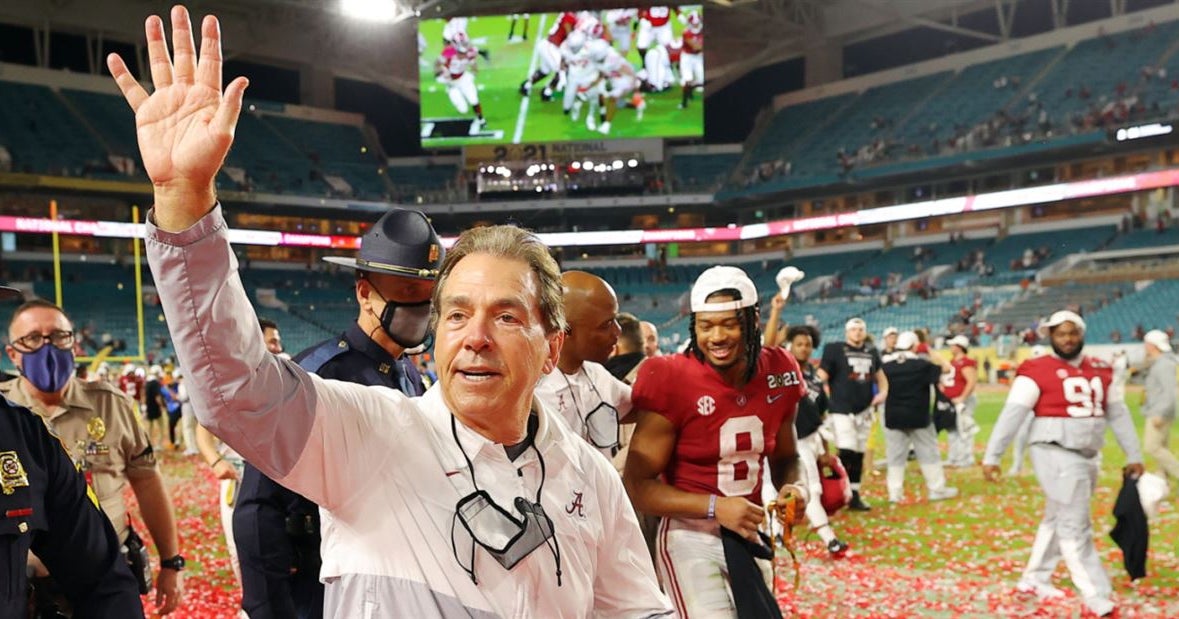 Nick Saban built Alabama's 2020 champion (and dynasty) on a foundation ...