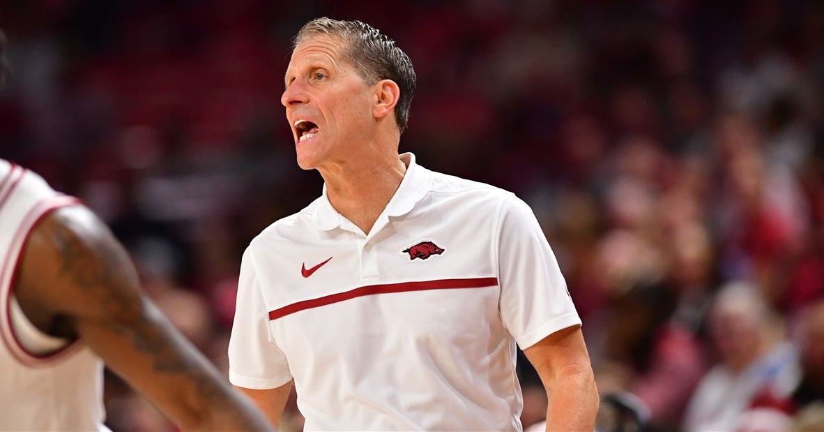 Arkansas basketball coach Eric Musselman explains how Razorbacks ...