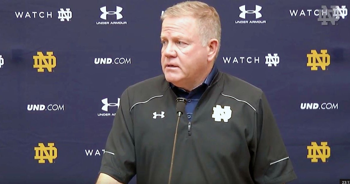 Watch: Brian Kelly on playing LSU in the Citrus Bowl
