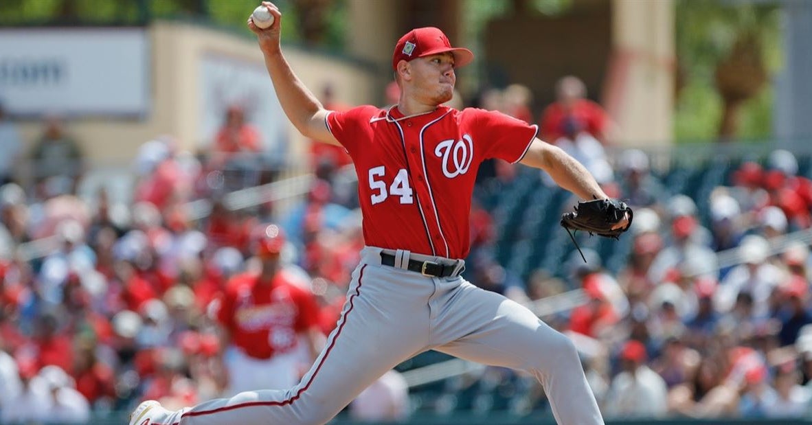 Cade Cavalli set to make his MLB debut tonight vs. Reds