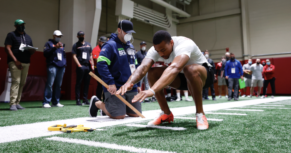 Alabama CB Patrick Surtain II impresses at Tide's first pro day