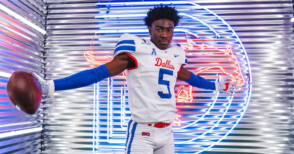 Breaking 4 Star Wr Jordan Hudson Commits To Smu