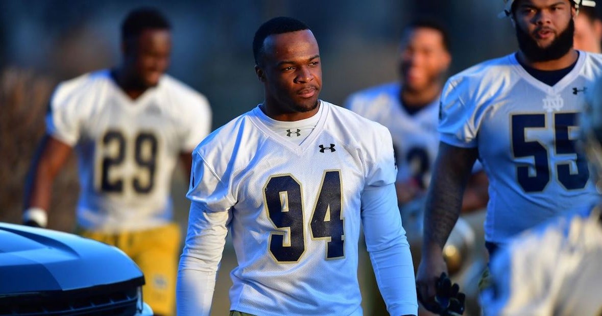 Here’s what Notre Dame's Isaiah Foskey Said Before South Florida