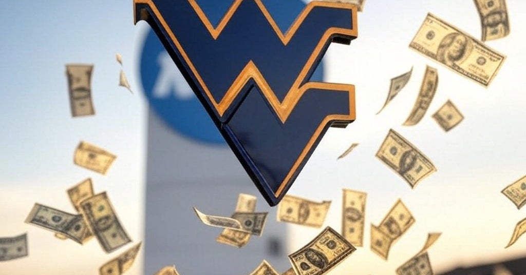 What does WVU do with their big buyout check from Indiana?