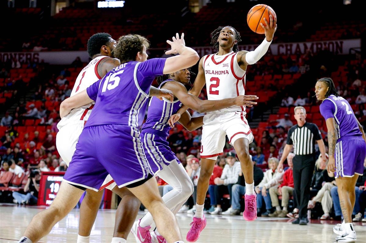 No. 12 Oklahoma hoops bounces back from 1st loss, pulls away from ...
