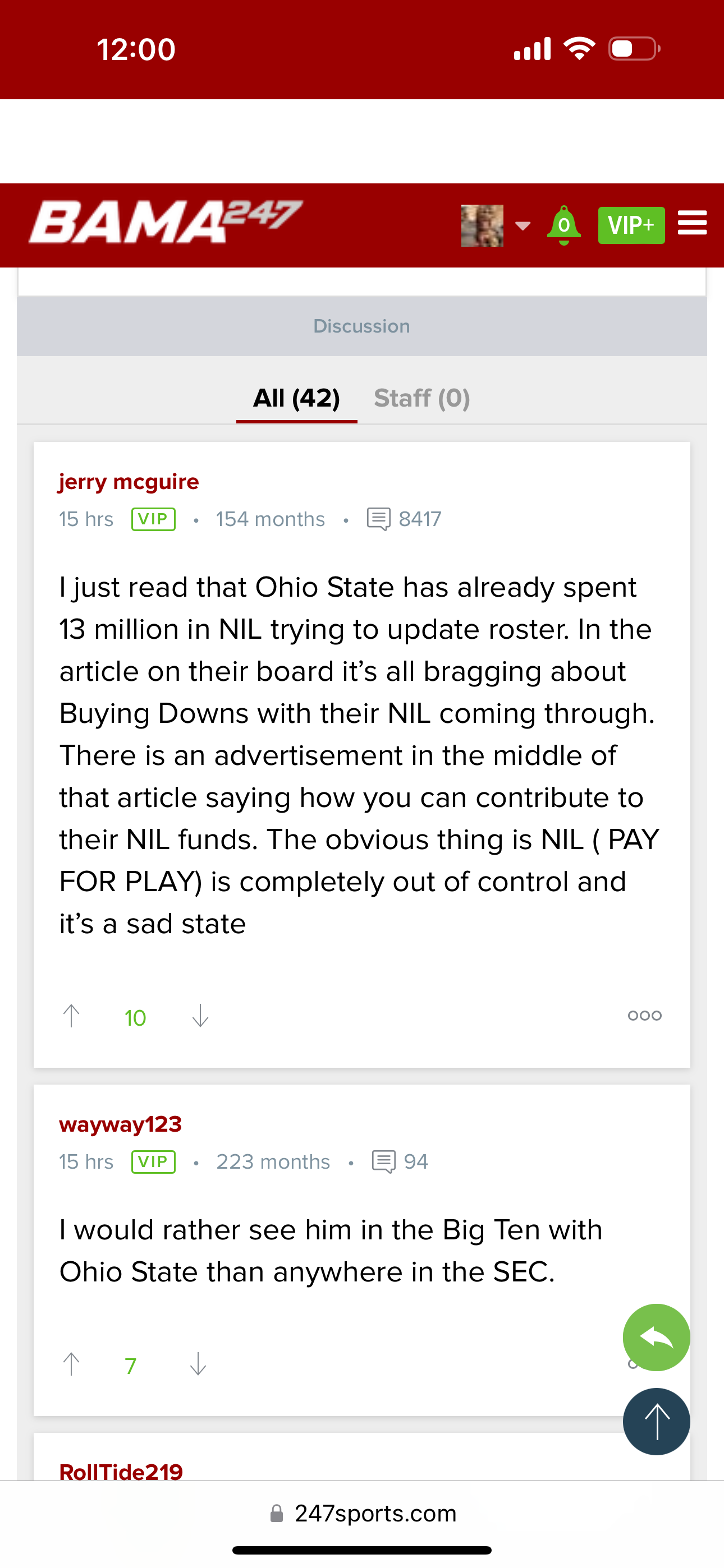 The Irony - UGA and Bama