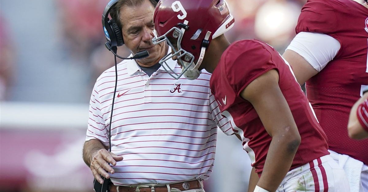 Nick Saban delivers Bryce Young emotional message after ex-Alabama QB ...