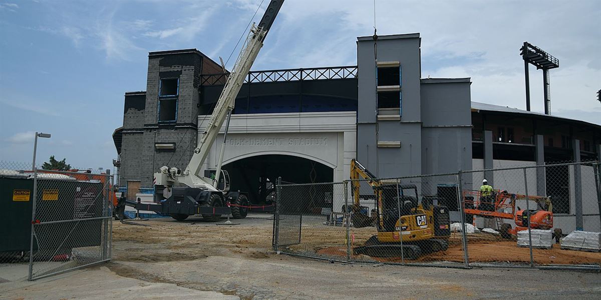 Video/Photo Gallery: Dudy Noble Field Construction Update