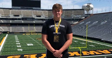 2023 Nebraska offensive lineman Gunnar Gottula receives Iowa offer ...
