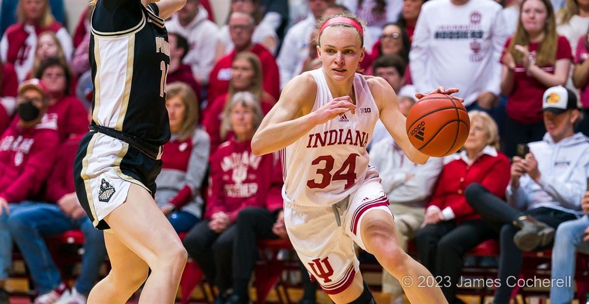 Indiana guard Grace Berger selected with the No. 7 overall pick by the ...