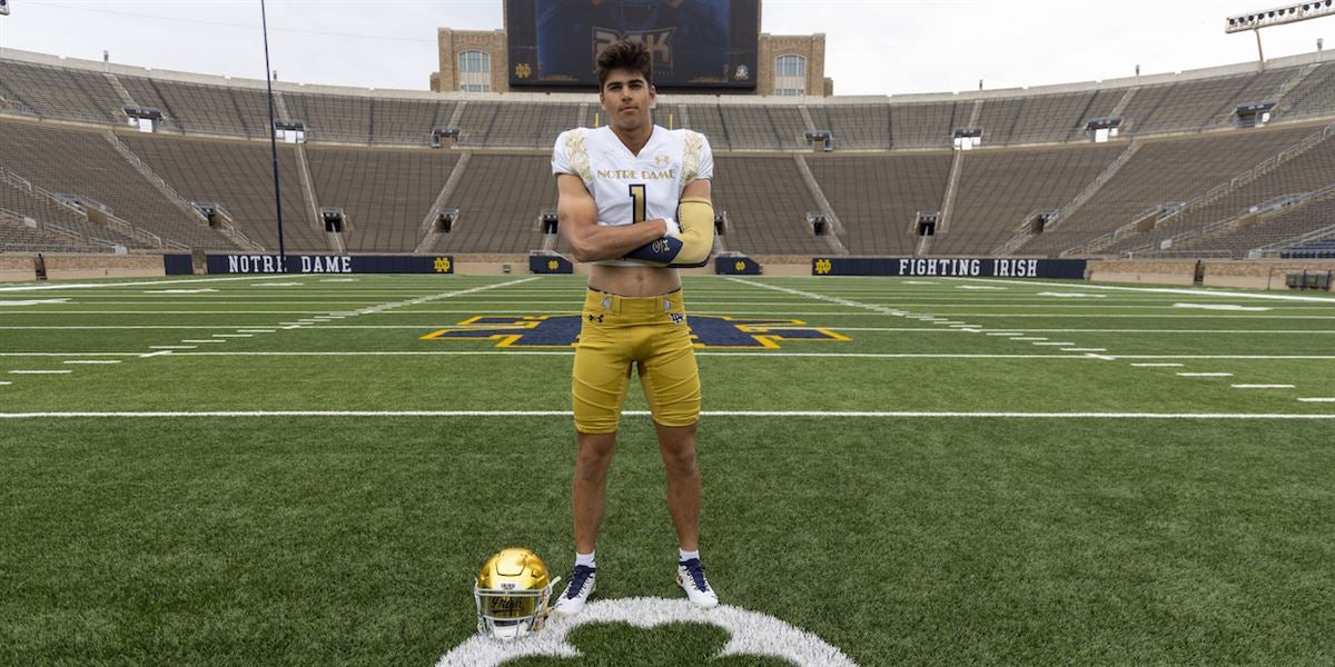 Linebacker Teddy Rezac Talks About Notre Dame Visit